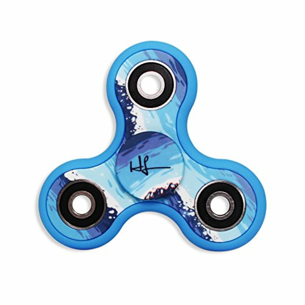 Hand Spinner Fidget Spinner Stress Relief Toy, Tri-Spinner Fidget Toy ...