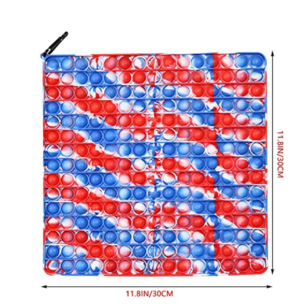 Haojiajia Giant XL 225 Bubble Push Pop Fidget Sensory Toys,Large Square ...