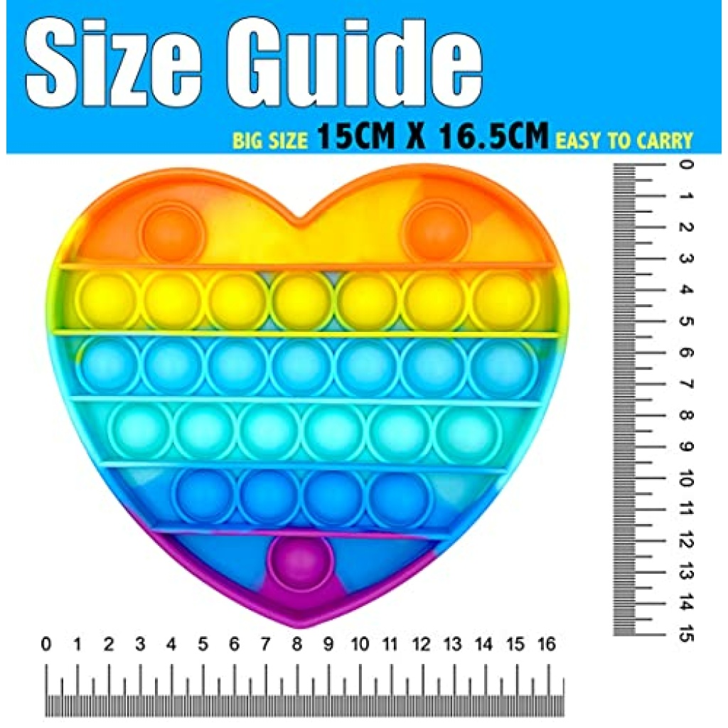 UK-STOCK | Pop Up Fidget Toy for Kids & Adults, Bubble Popper Fidget ...