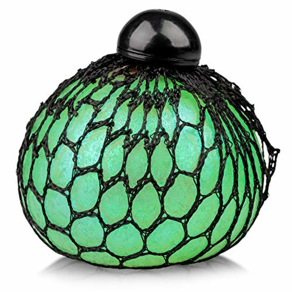 Tobar Light-Up Glitter Squishy Mesh Ball - 1 Colour Sent at Random ...