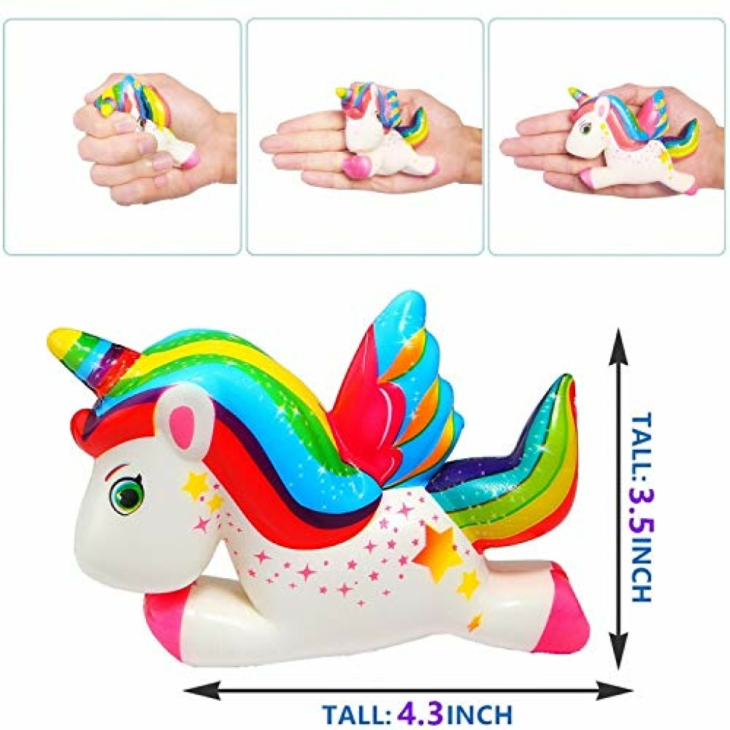 Pachock Slow Rising Squishy toys, Jumbo Squishies Pack Prime Slow ...