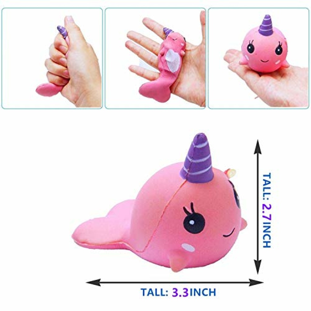 Pachock Slow Rising Squishy toys, Jumbo Squishies Pack Prime Slow ...