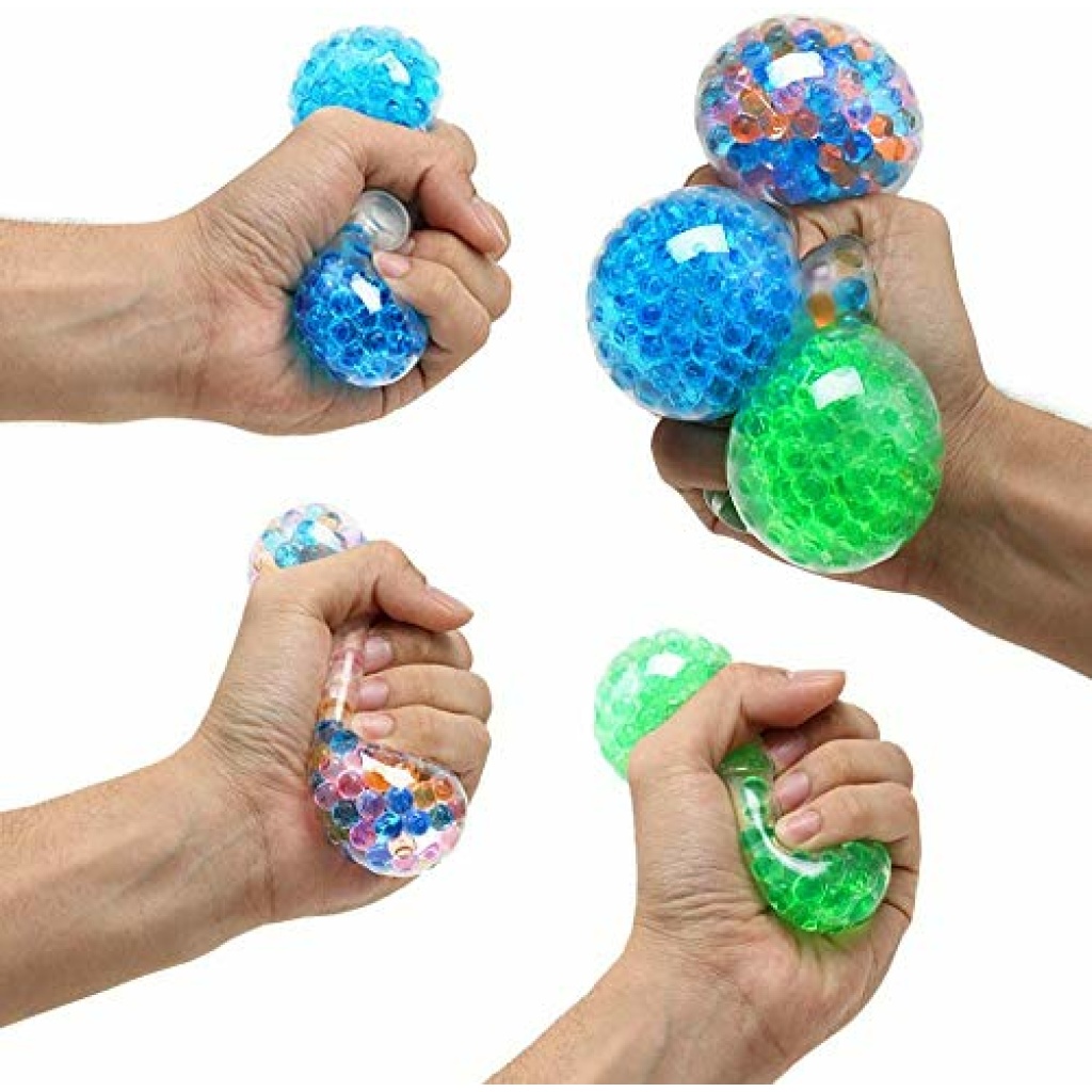 SMALL FISH Obeda Sensory Stress Ball Fidget Toy Stress Ball 12 Pack ...