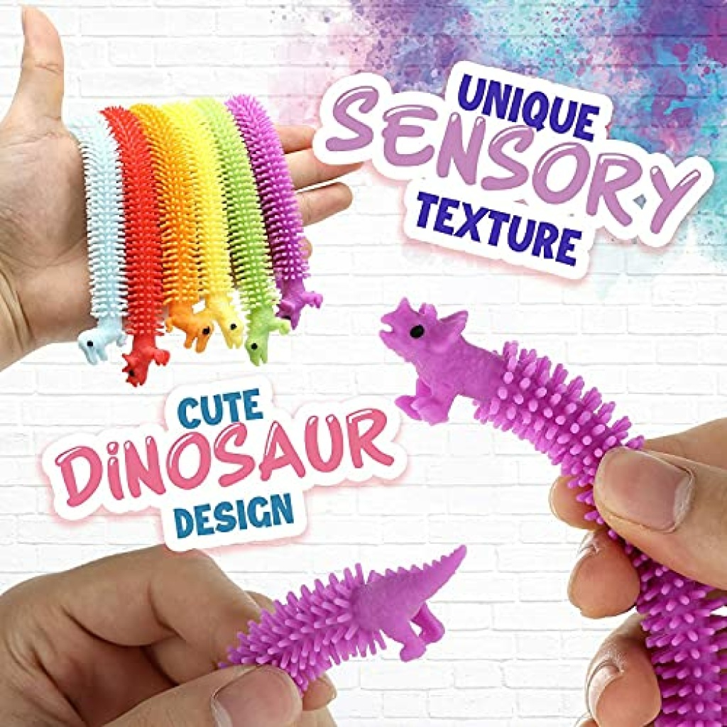 Sensory Fidget Stretchy Strings, Stress Relief String Toys for Kids and ...