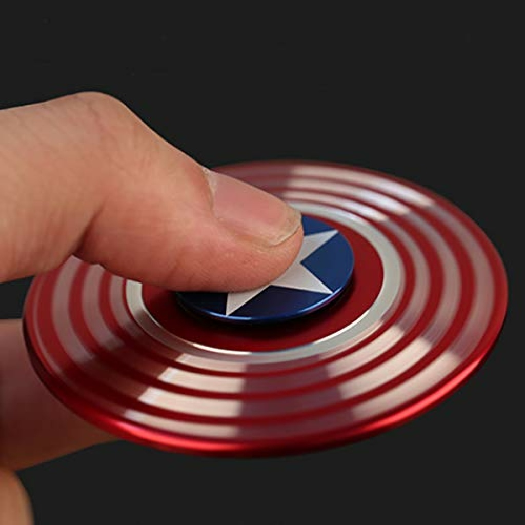 Superhero Fidgit Spinners Handheld Fidget Toys Set Kit Finger Hand ...