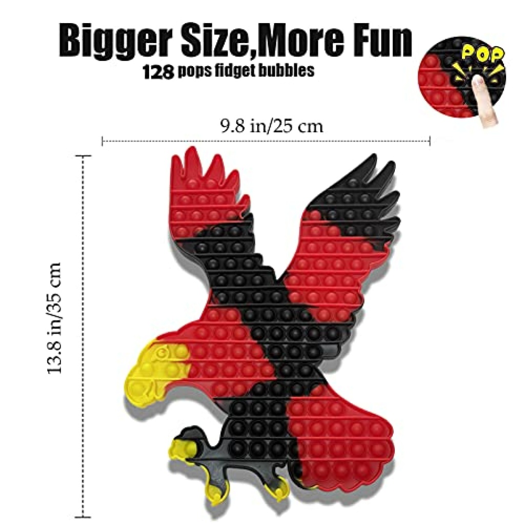 Wulcea Giant Pop Fidget Toy Jumbo Big Large Game Push Bubble Huge ...
