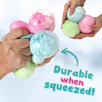 ZaxIDeel Anti Fidget Stress Balls for Kids/Adults, 3pk Sensory Stress ...