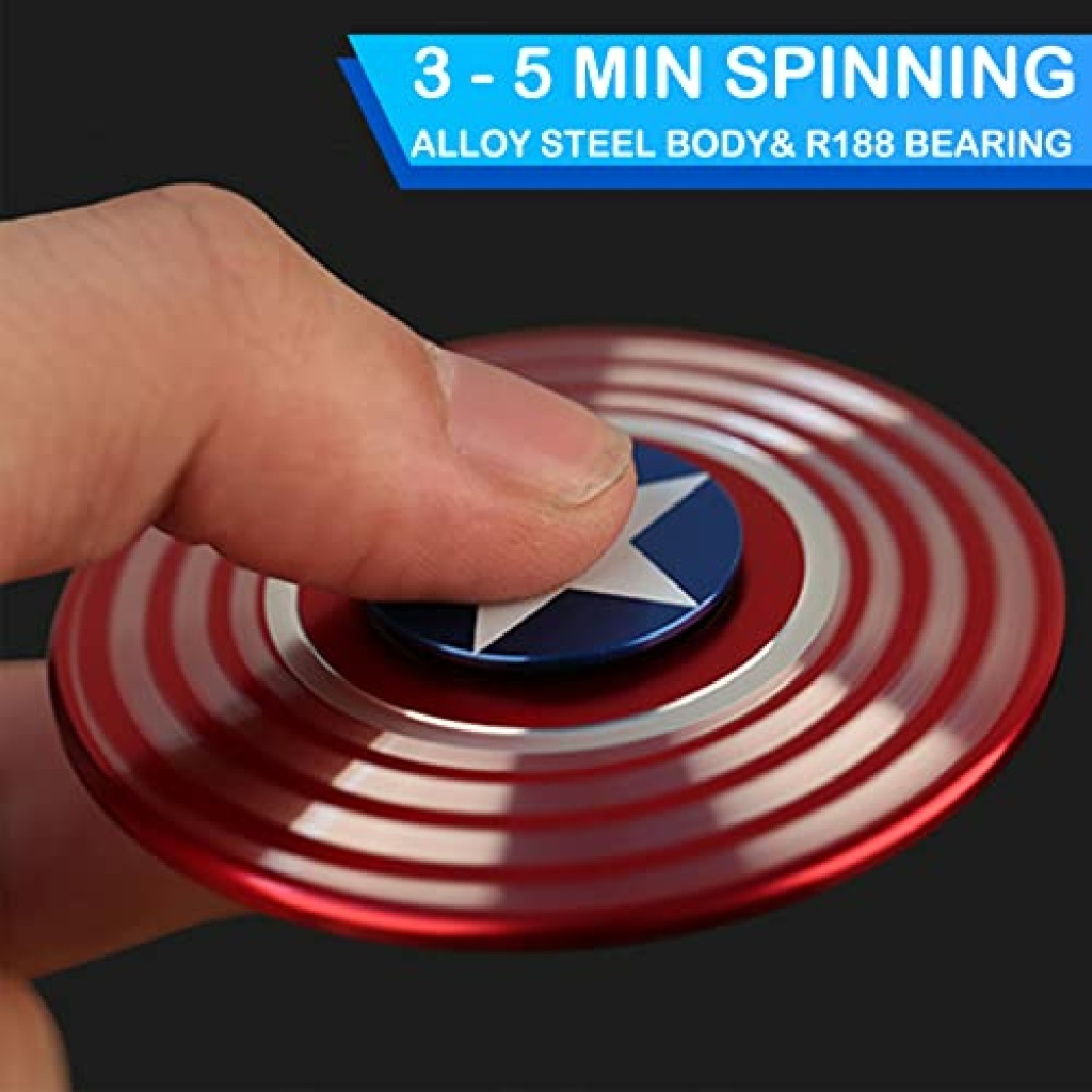 Cool Fidget Spinner Metal, Handheld Sensory Fidget Toy Set Infinity ...