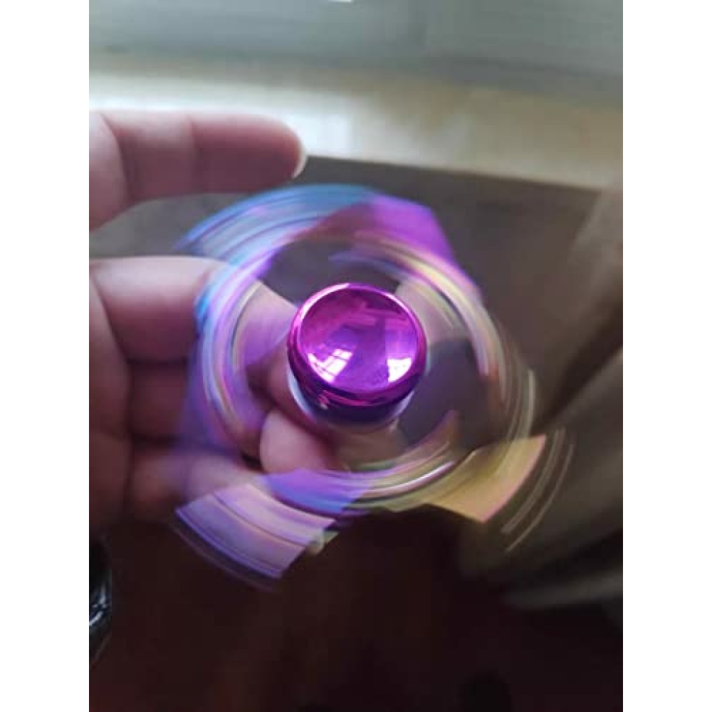 Multibao Violet Mandala Fidget Finger Hand Spinner Alloy Metal Gadget ...