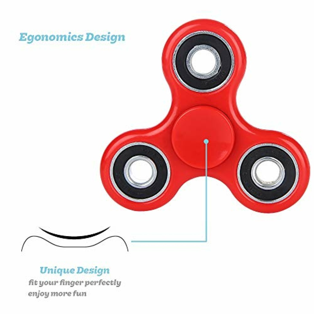 SCIONE Fidget Spinners 5 Pack for Kids Adults-Sensory Fidget Toys -ADHD ...