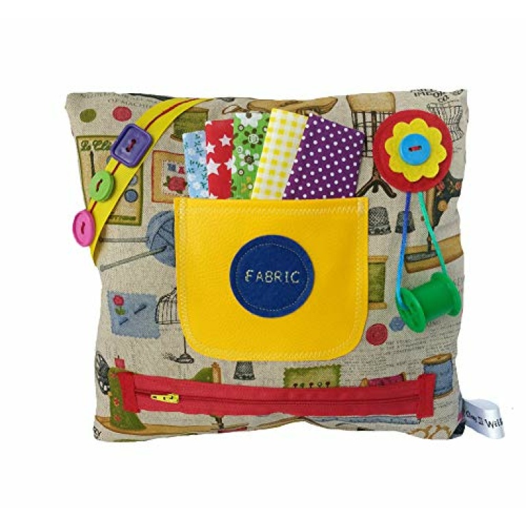 Sensory Sewing themed Fidget Cushion dementia activities products ...