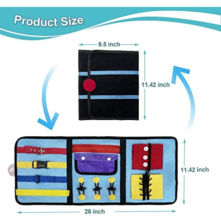 Fidget Blanket Muffs for Dementia Patients Sensory Blankets Autism ...