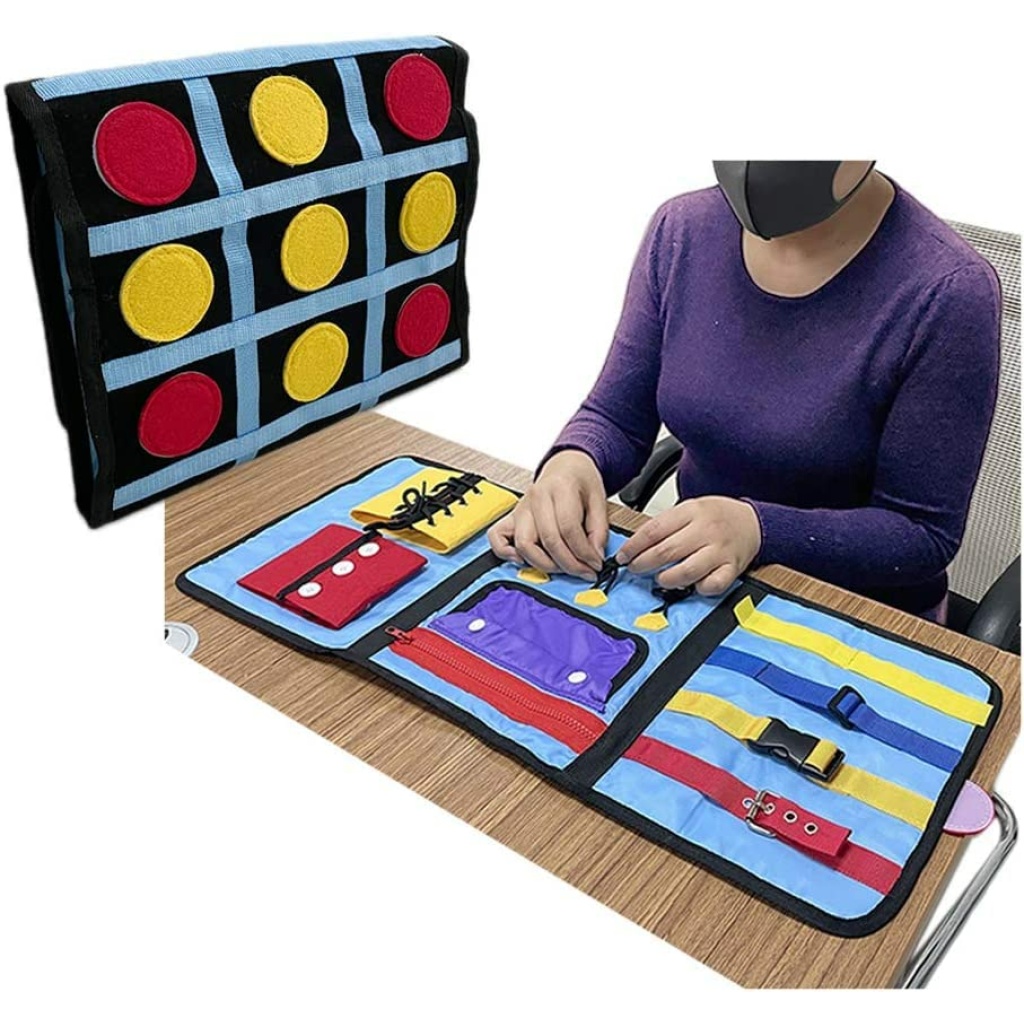 Fidget Blanket Muffs for Dementia Patients Sensory Blankets Autism ...