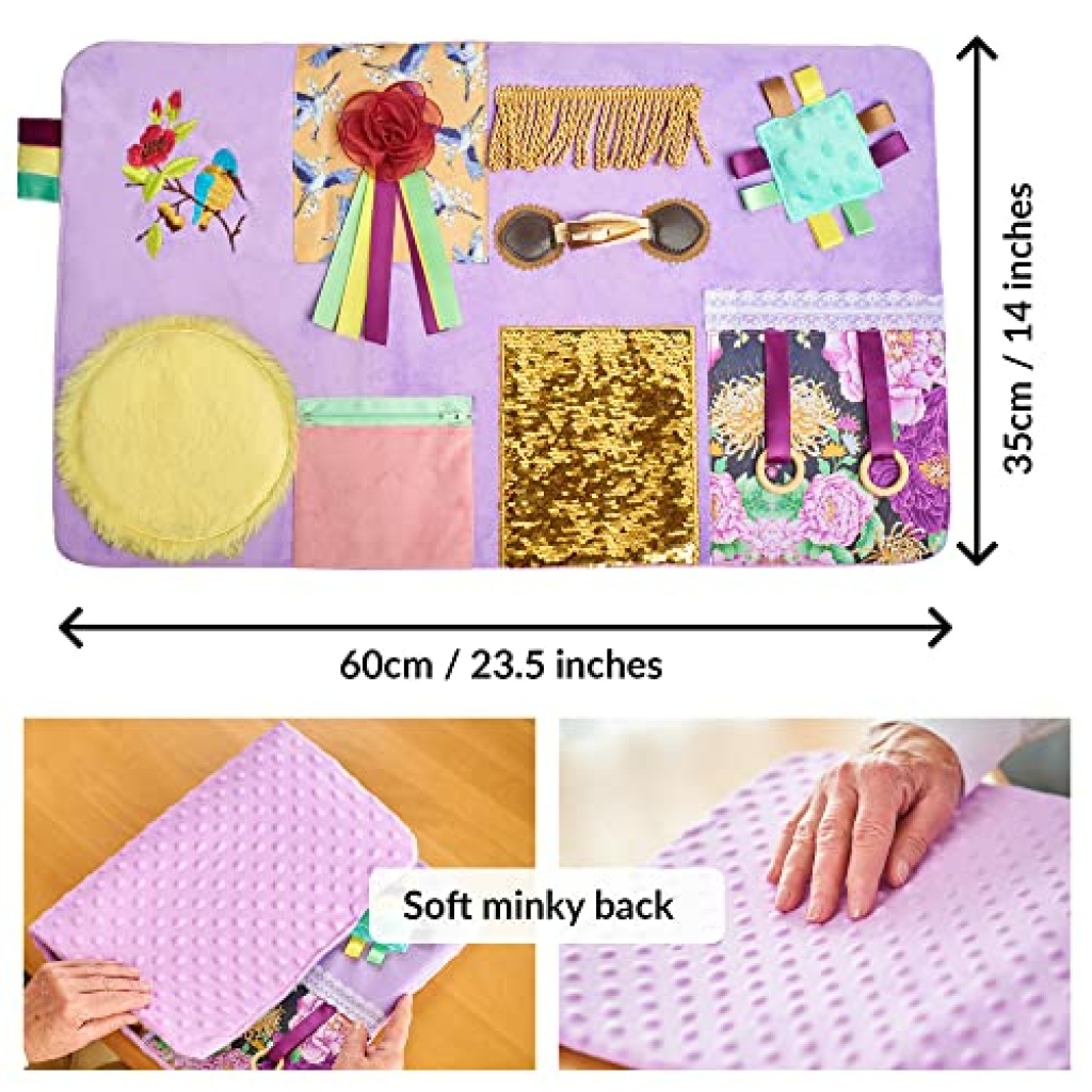 Fidget Blanket for Dementia | Calming & Comforting Dementia Activities ...