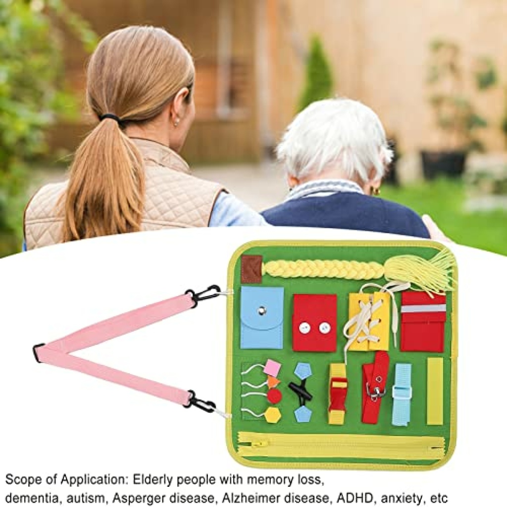 Fewb Fidget Blanket Sensory Pad, Memory Loss Dementia Alzheimers ...