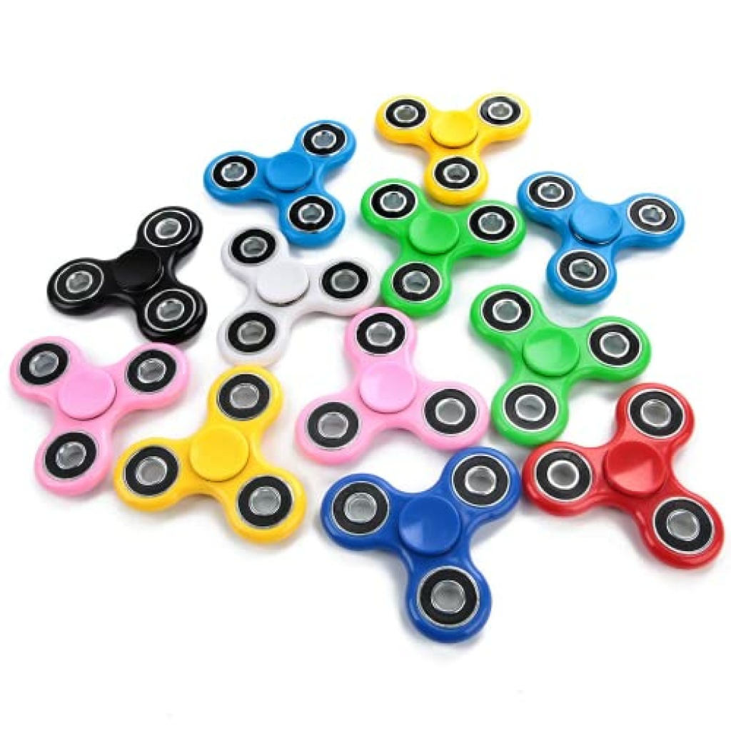 SCIONE Fidget Spinners, Bulk Toys 25 Pack Fidget Spinners Gifts for ...