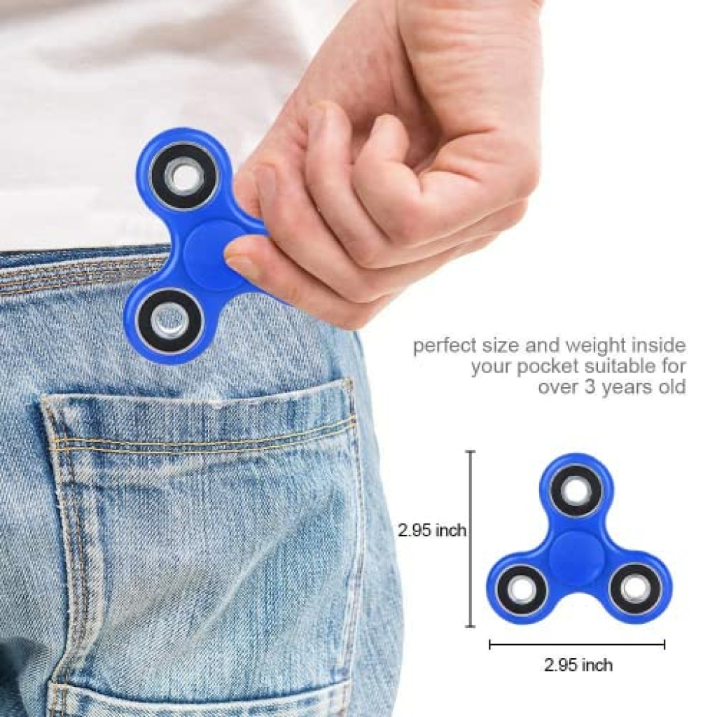 SCIONE Fidget Spinners, Bulk Toys 25 Pack Fidget Spinners Gifts for ...
