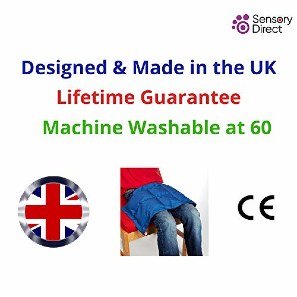 Sensory Direct Fleece Weighted Lap Pad - 1kg, for School, at Home ...