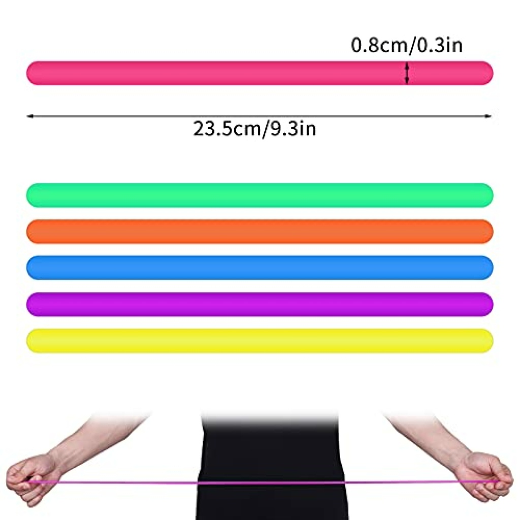 Firtink 12 Pcs Stretchy Fidget Noodles String Fidget Stretchy Noodle ...