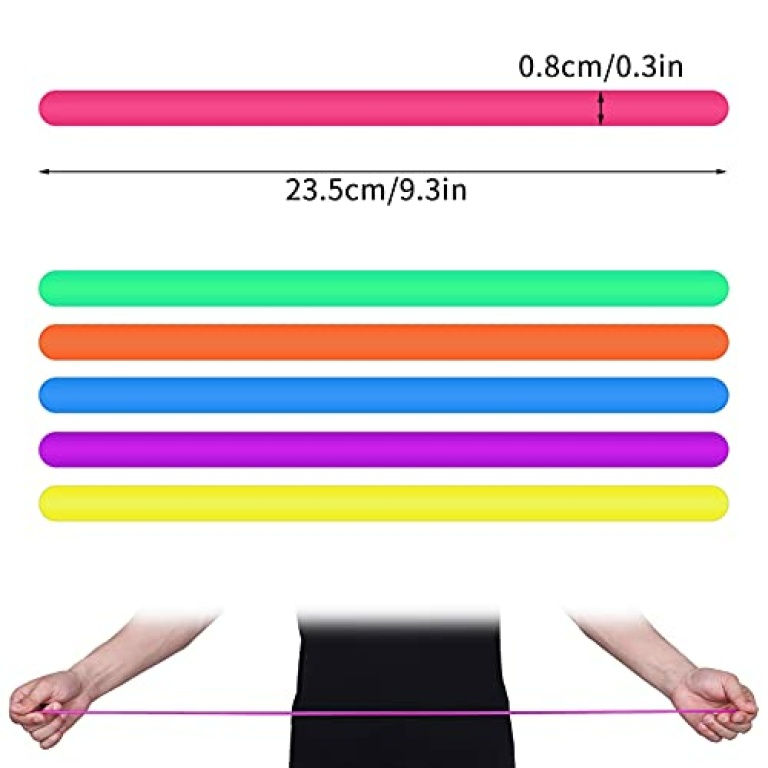 Firtink 12 Pcs Stretchy Fidget Noodles String Fidget Stretchy Noodle ...