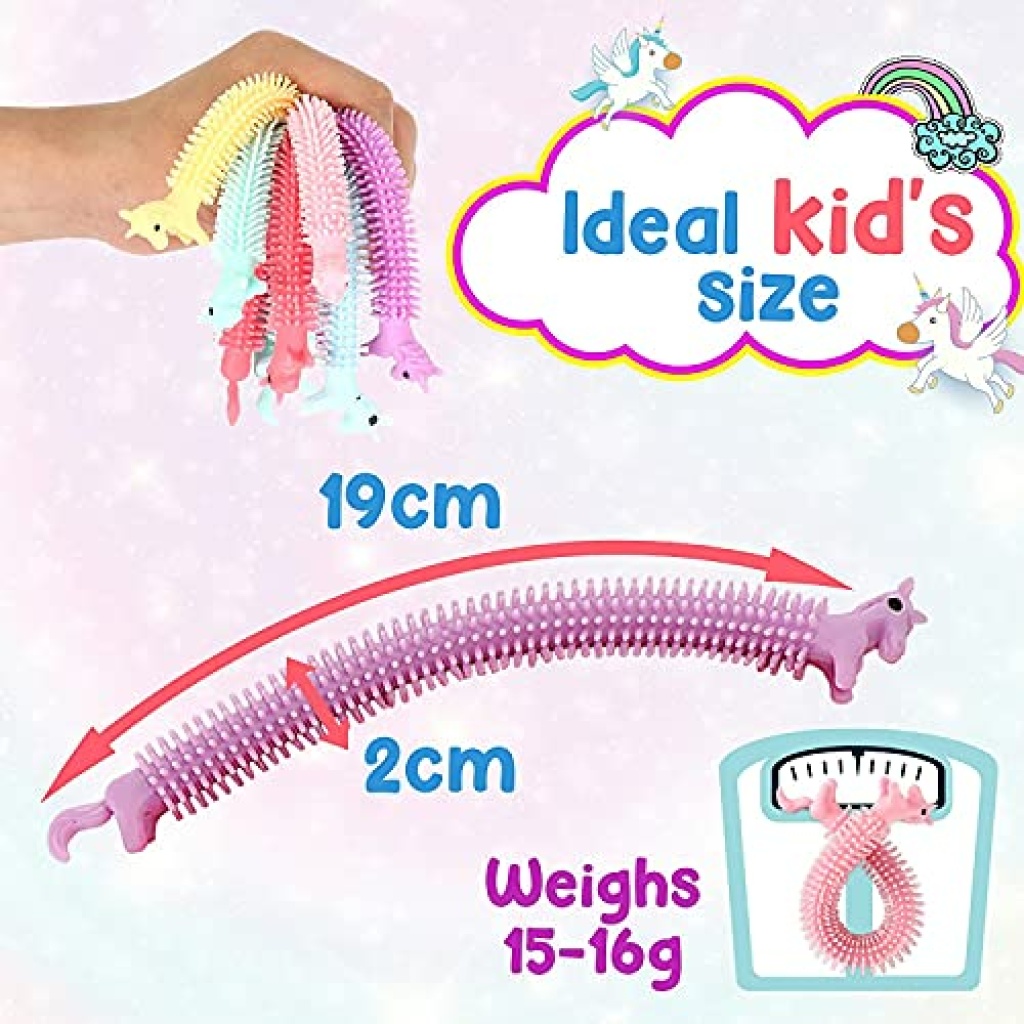 Sensory Fidget Stretchy String, Stress Relief String Toys for Kids and ...