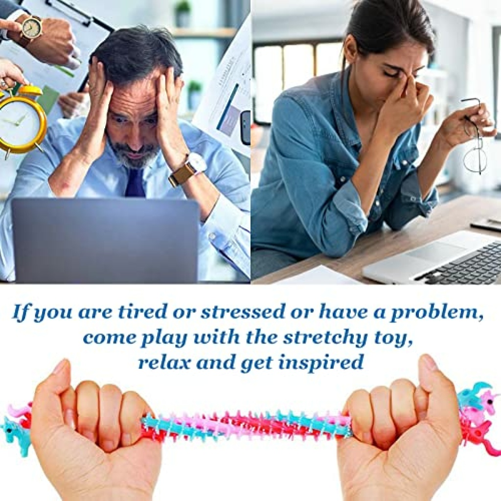 ZOCONE Fidget Stretchy String 7 PCS Unique Sensory Toys for Autism ...