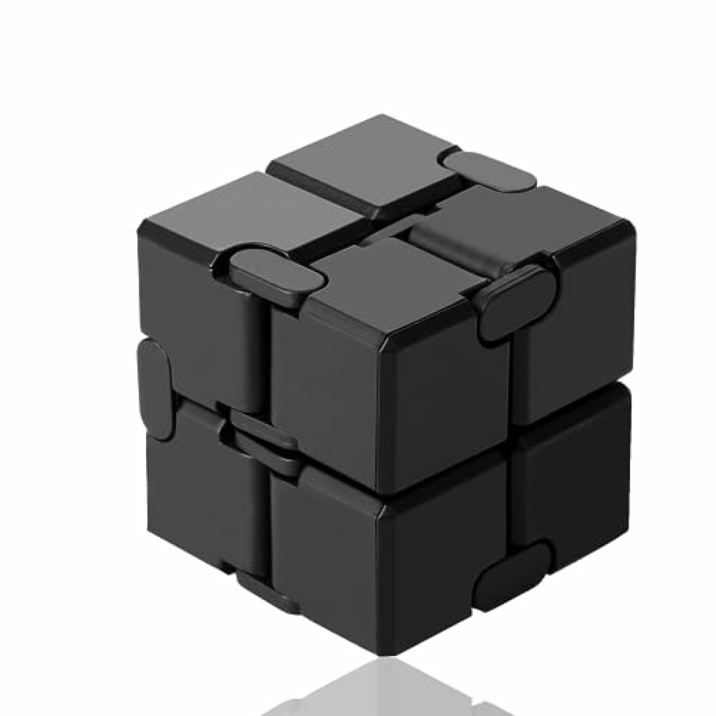 Funxim Infinity Cube Fidget Toy, EDC Fidgeting Game for Kids and Adults ...
